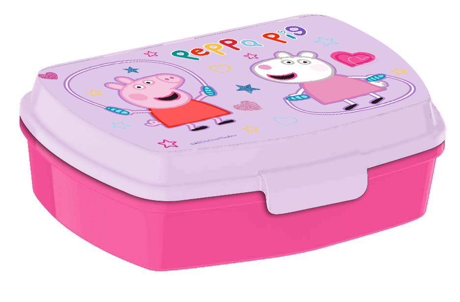 LUNCH BOX+ALUMINIUM CANTEEN PEPPA PIG – Kids Licensing