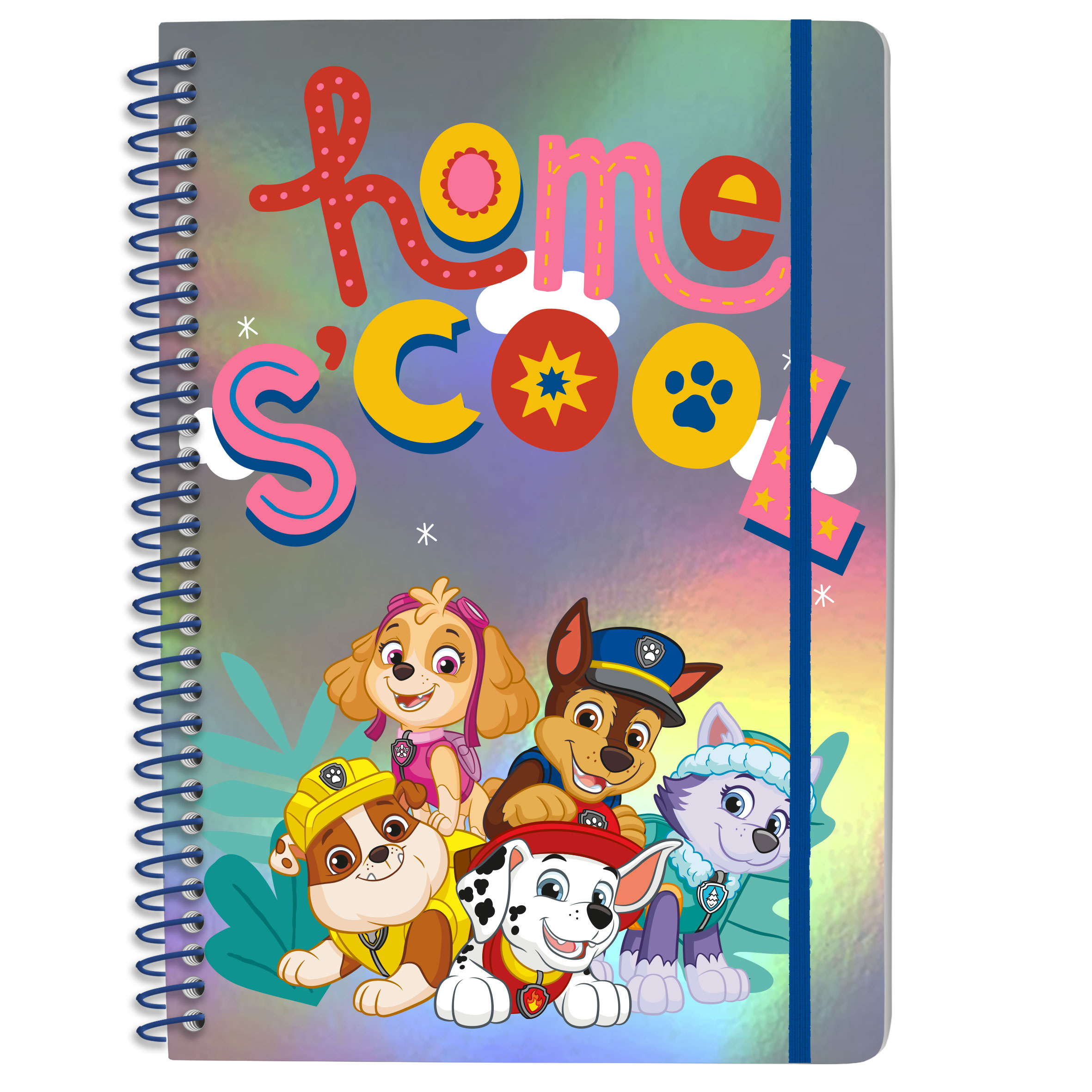 A5 NOTEBOOK WITH ELASTIC BAND IN CDU PAW PATROL – Kids Licensing