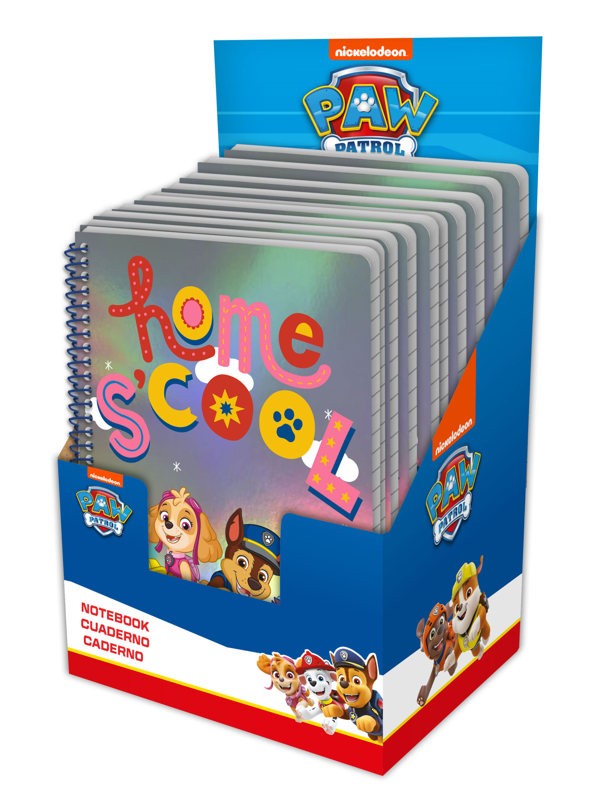 A5 NOTEBOOK WITH ELASTIC BAND IN CDU PAW PATROL – Kids Licensing