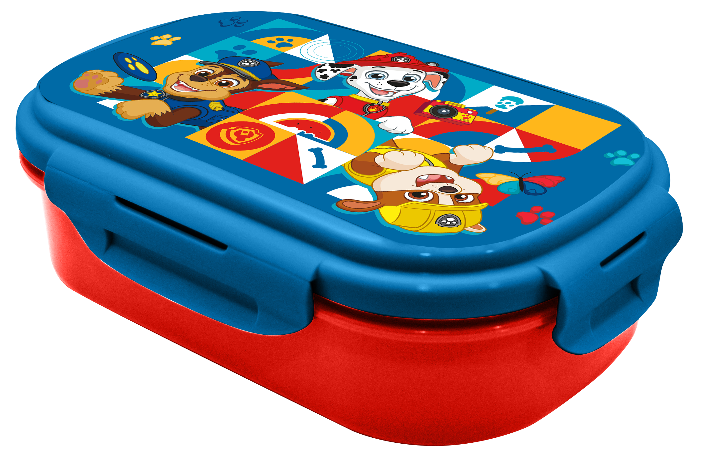 RECTANGULAR LUNCH BOX WITH CUTLERY PAW PATROL – Kids Licensing